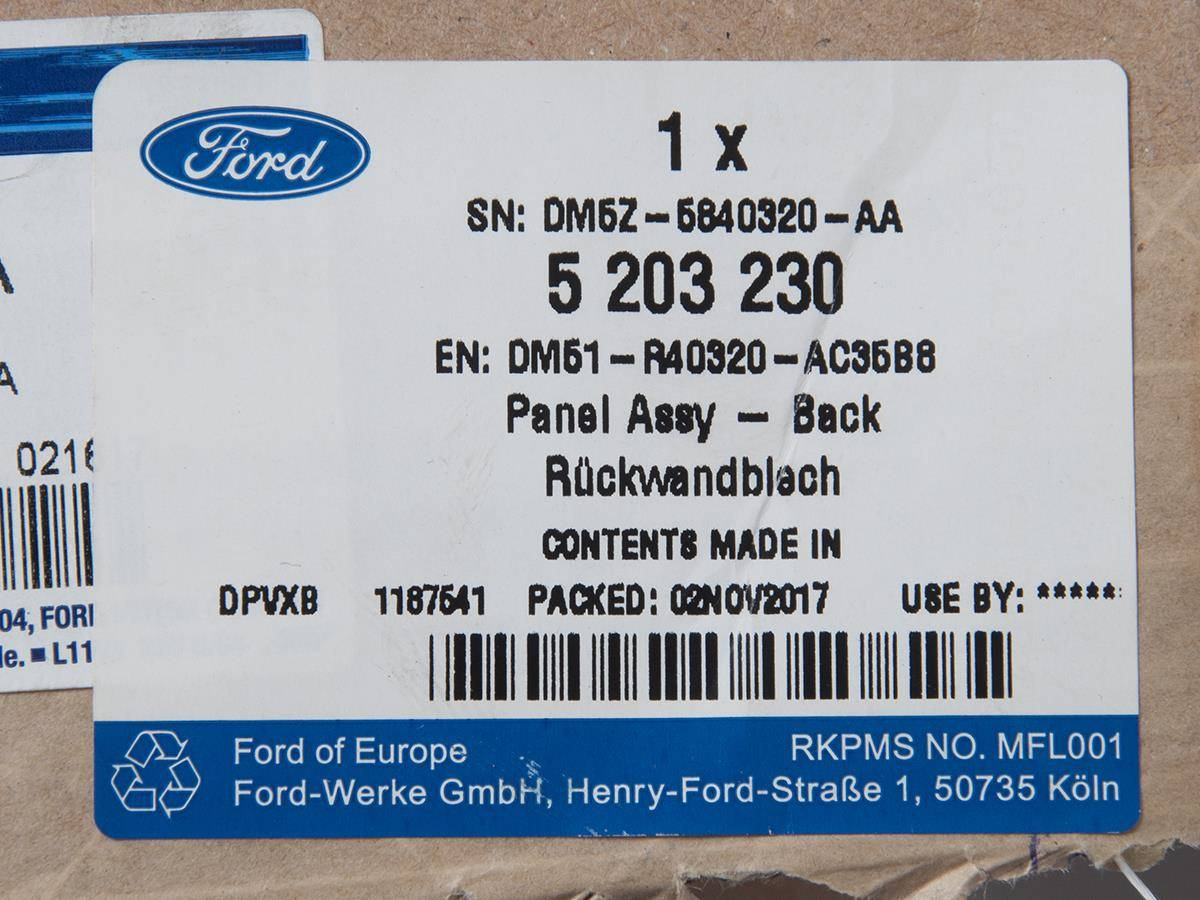 OSŁONA PASA TYLNEGO C-MAX ENERGI 2014- _ 5203230 _ DM51-R40320-AC35B8 ...