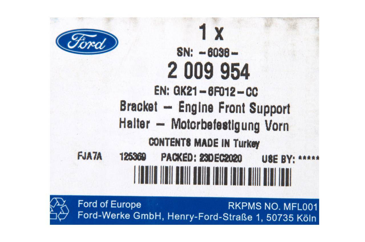 PODUSZKA SILNIKA PRAWA TRANSIT 16- 19- CUSTOM 16- _ 2611960 _ GK21 ...