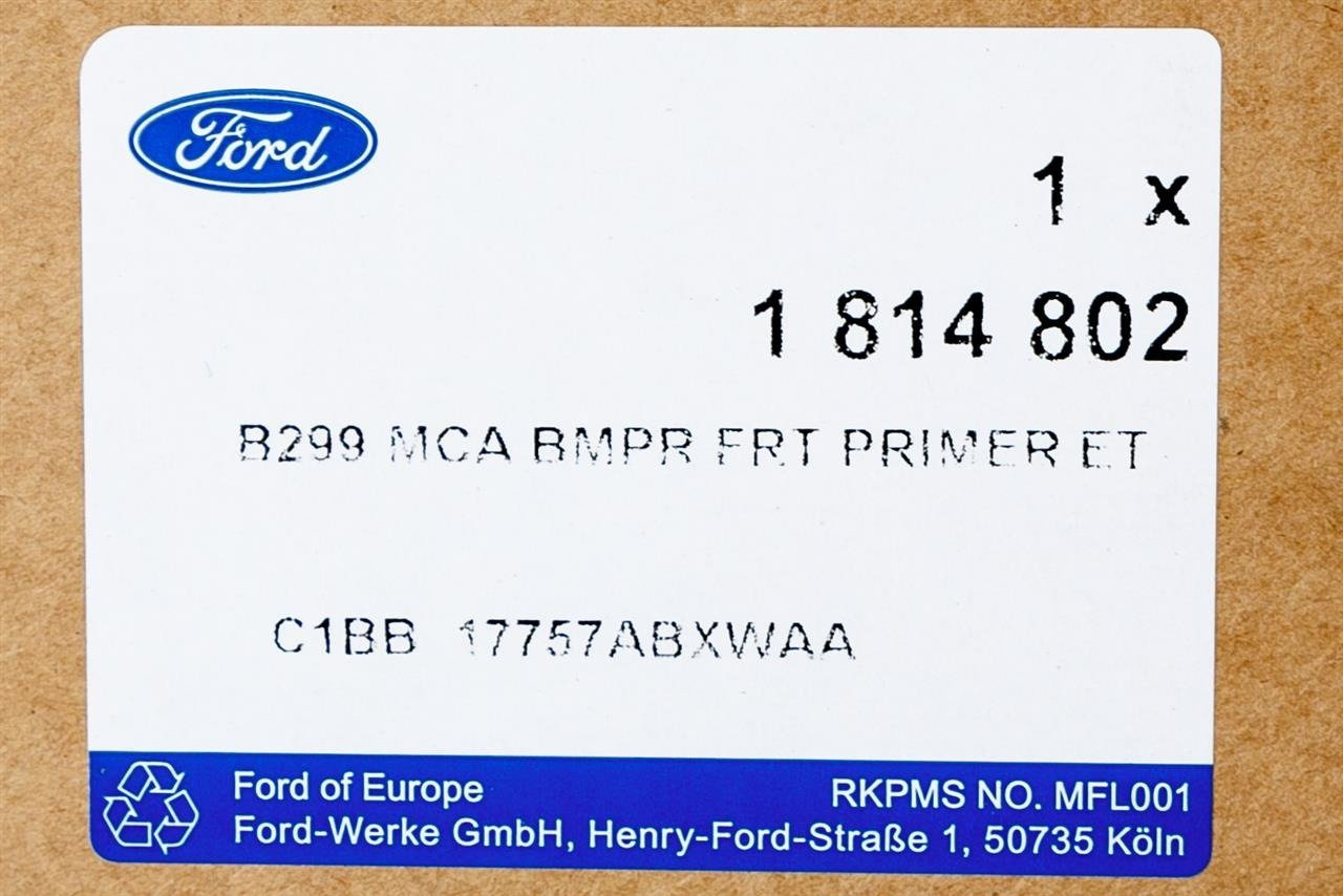 ZDERZAK PRZÓD FIESTA MK7 2012- _ 1814802 _ C1BB-17757-ABXWAA _ GTU_07 ...